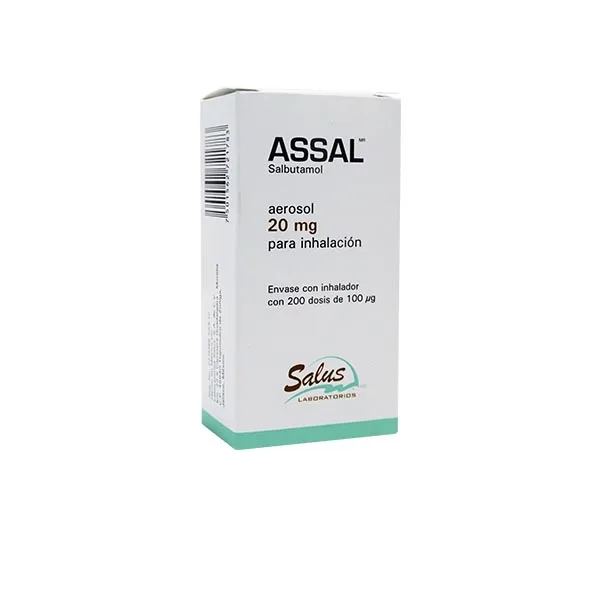 Assal 100 Mcg Con 200 Dosis De Solución Inhalable - Compra en Prixz