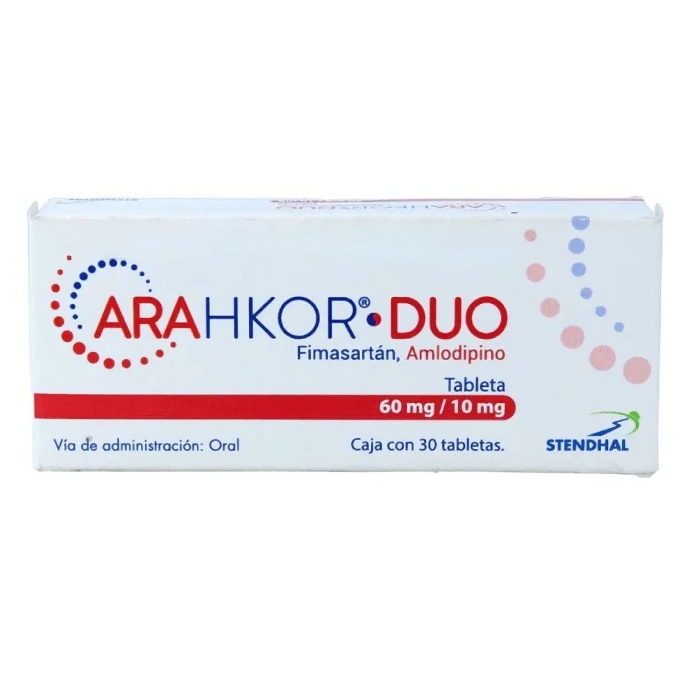 Arahkor Duo 60/10 Mg Con 30 Tabletas - Compra en Prixz
