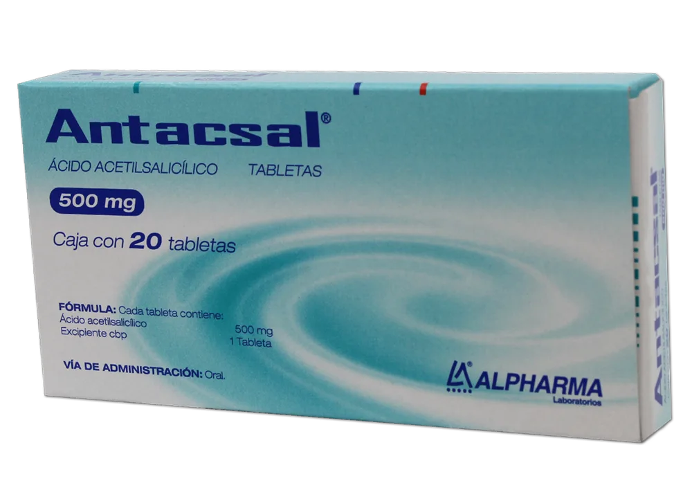 Antacsal 500 Mg Con 20 Tabletas - Compra en Prixz