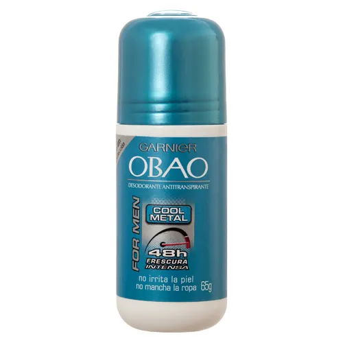 Obao For Men Cool Metal Desodorante Roll On 65 G - Compra en Prixz