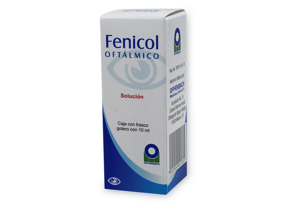 Fenicol 5 Mg Con 10 Ml De Solución Oftálmica - Compra en Prixz