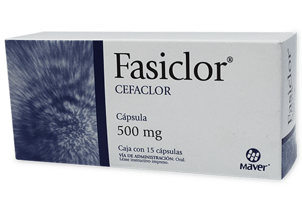 Fasiclor 500 Mg Con 15 Cápsulas Prixz Farmacia Online