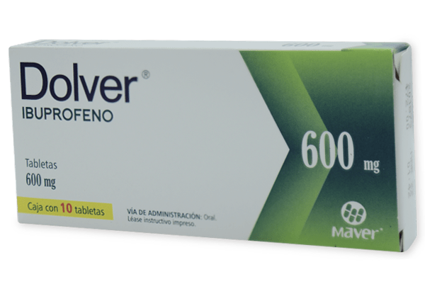 Dolver 600 Mg Con 10 Tabletas | Farmacia Online Prixz