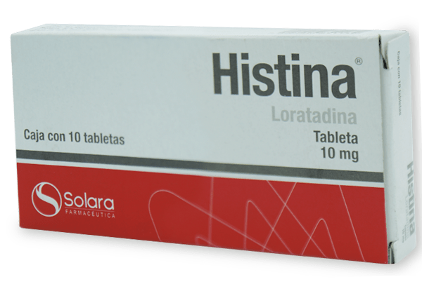Histina 10 Mg Con 10 Tabletas - Compra en Prixz