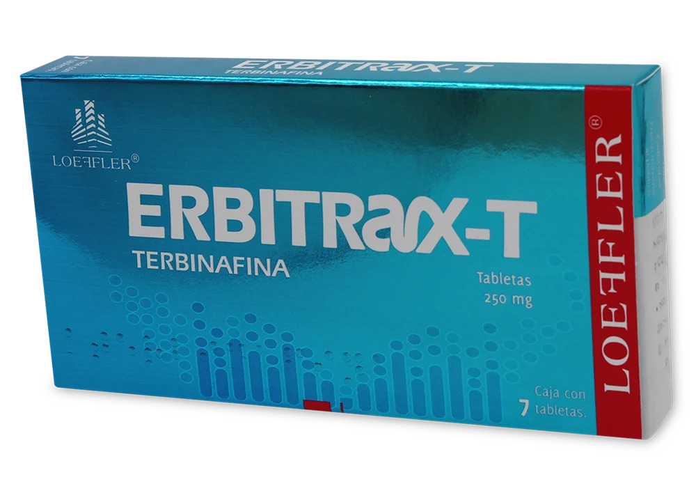 Erbitrax-T 250 Mg Con 7 Tabletas Prixz Farmacia Online