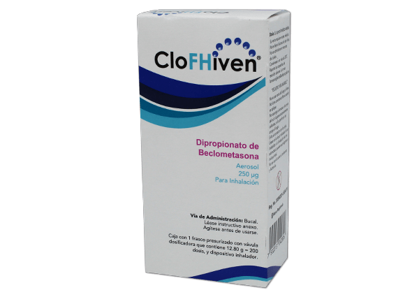 Clofhiven 250 Mcg Solución Para Inhalación En Aerosol 200 Dosis Prixz ...