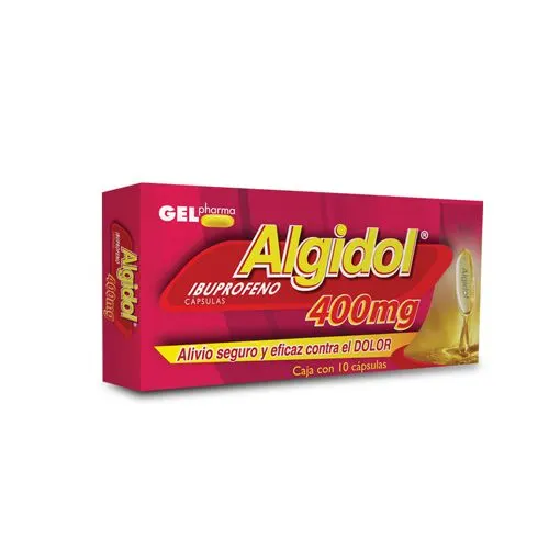 Algidol 400 Mg Con 10 Cápsulas | Farmacia Online Prixz