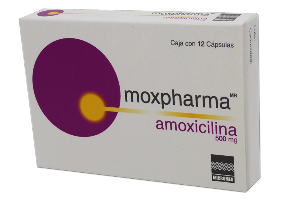 Moxpharma 500 Mg Con 12 Cápsulas | Farmacia Online Prixz