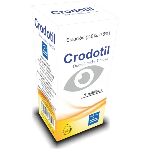 Crodotil 2/0.5% Con 5 Ml Solución Oftálmica - Farmacia Prixz
