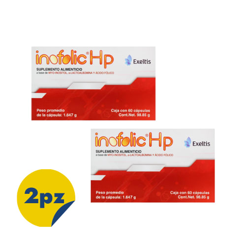 Inofolic HP Pack 60 Cápsulas | Prixz