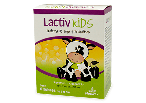 Lactiv Kids 425 Mg Con 6 Sobres - Farmacia Prixz