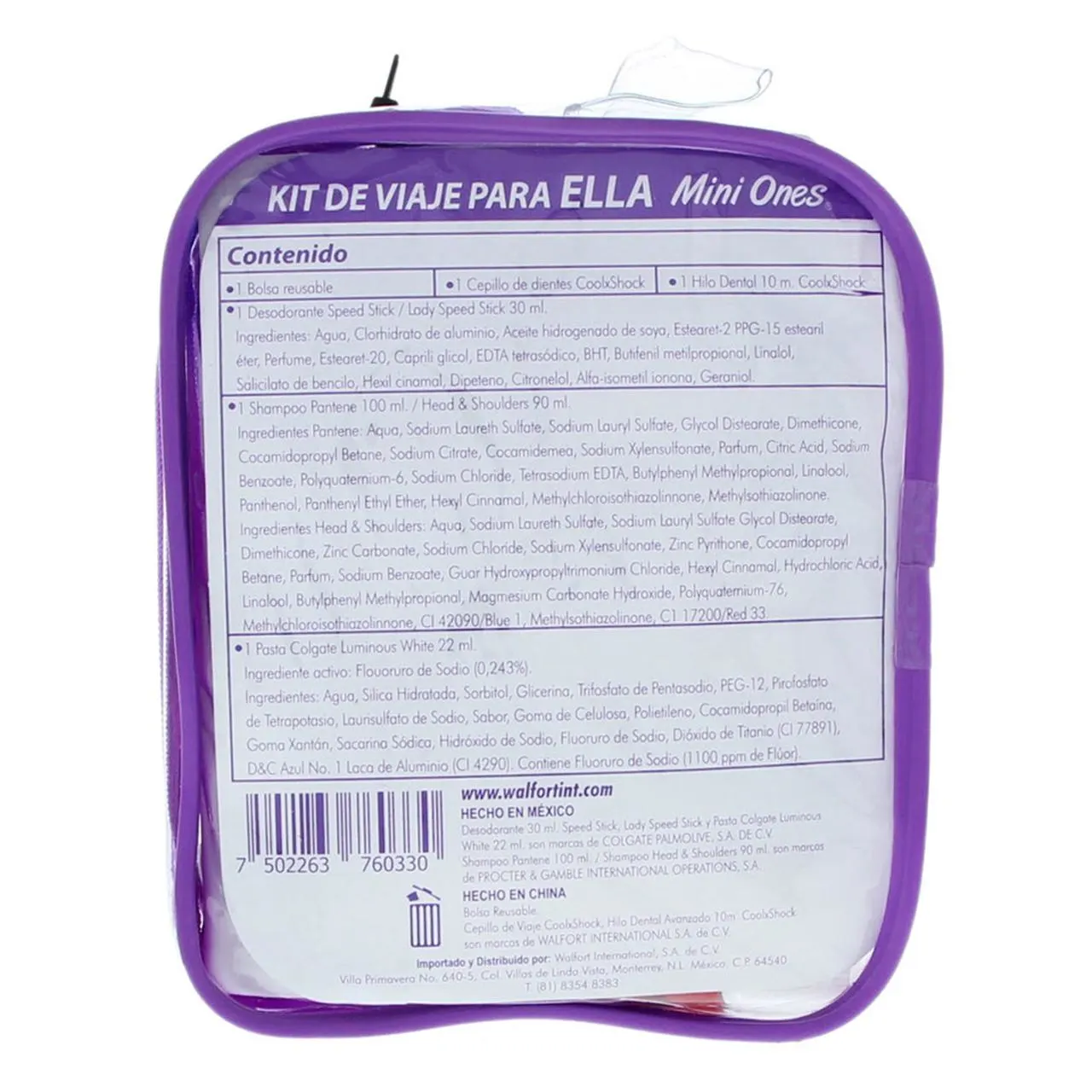 Kit Viaje Ella - Compra en Prixz
