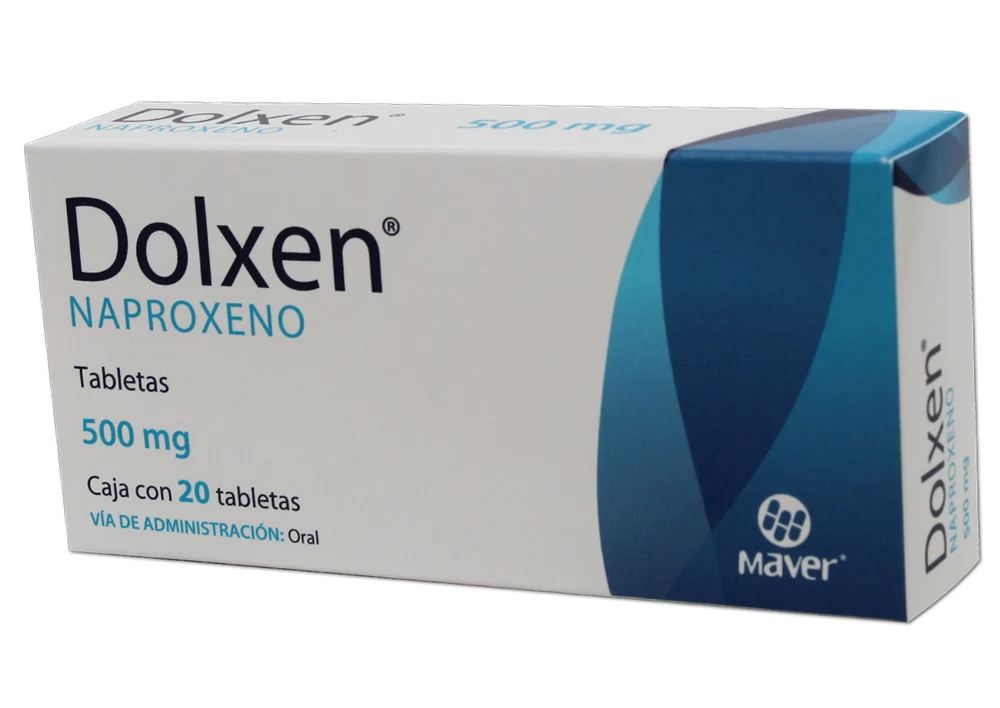 Dolxen 500 Mg Con 20 Tabletas - Compra en Prixz