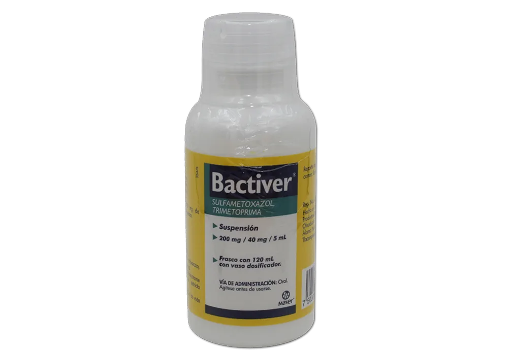 Bactiver 200/40 Mg Suspensión Con 120 Ml - Compra en Prixz