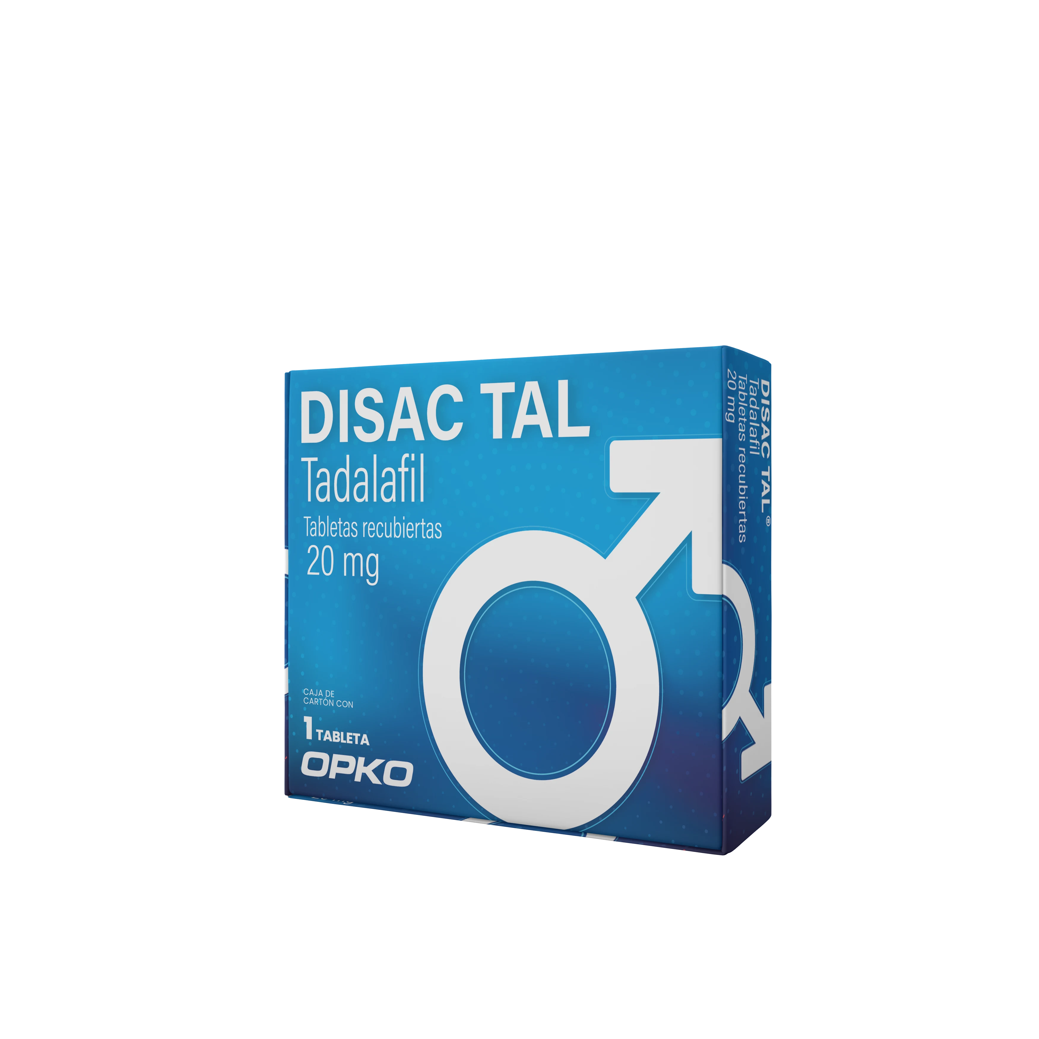 Disac Tal Tadalafil 20 Mg 1 Tableta - Compra en Prixz