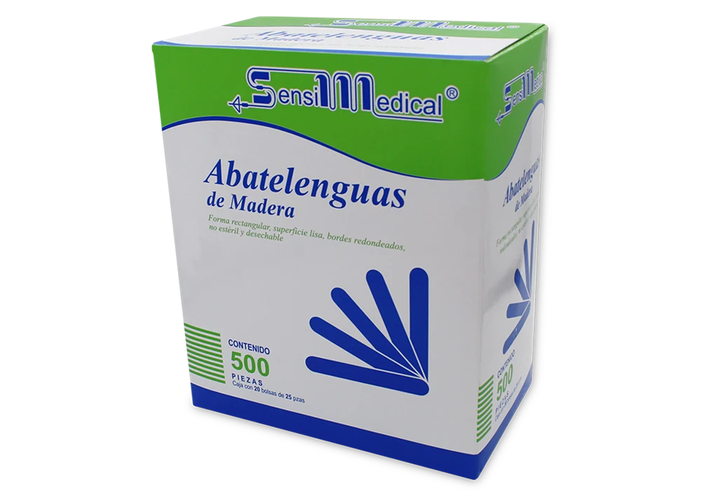 Sensi Medical Abatelenguas De Madera Con 500 Piezas - Compra en Prixz
