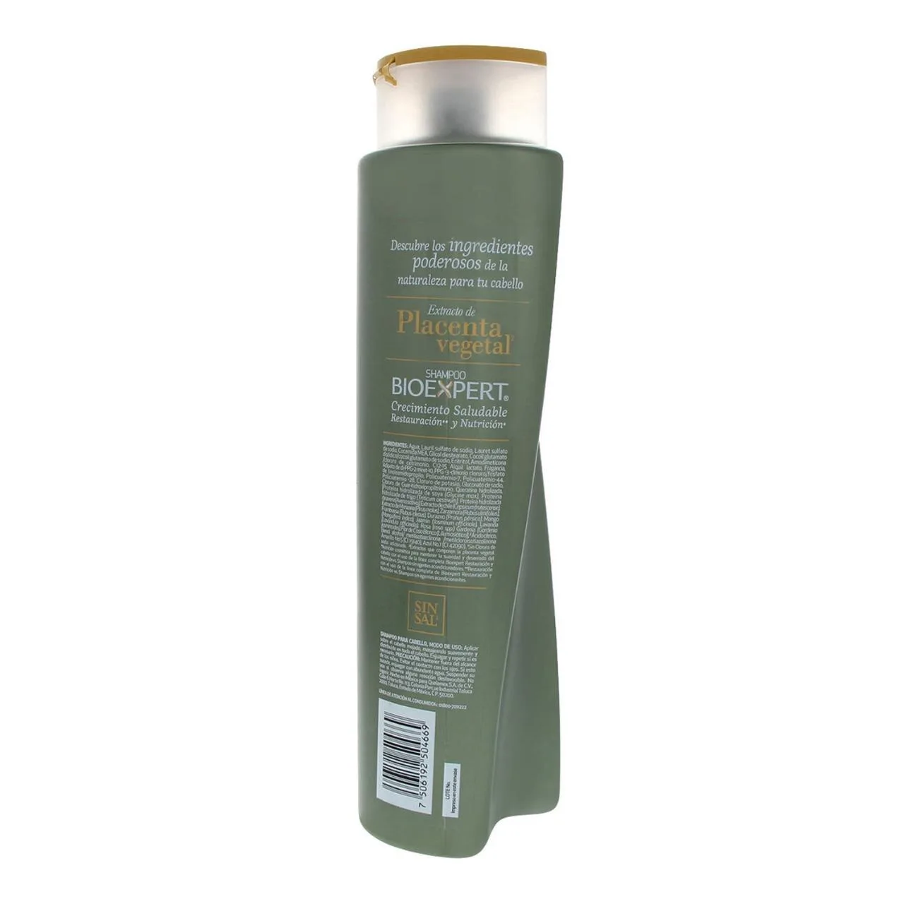 Bioexpert Placenta Vegetal Shampoo Con 650 Ml - Compra en Prixz