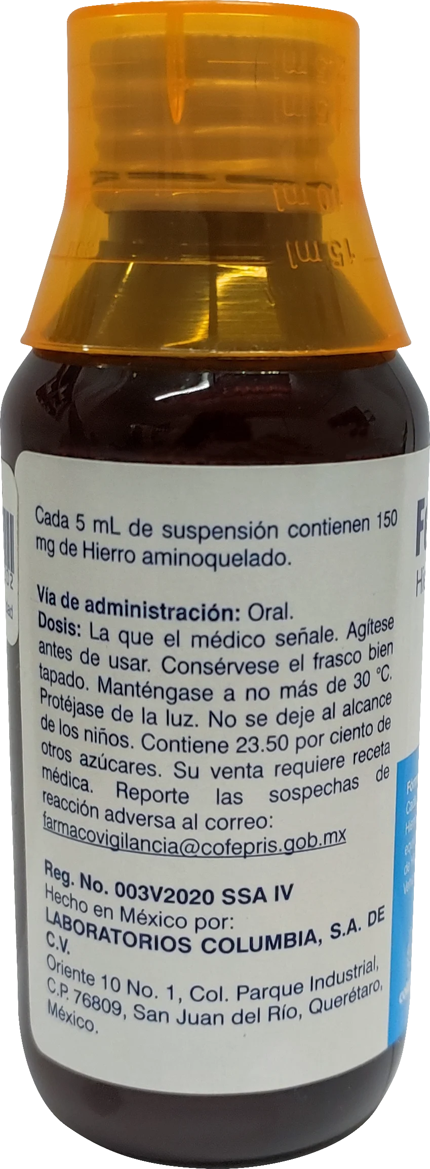 Ferricol 3000 Mg Suspensión Frasco 100 Ml - Compra en Prixz