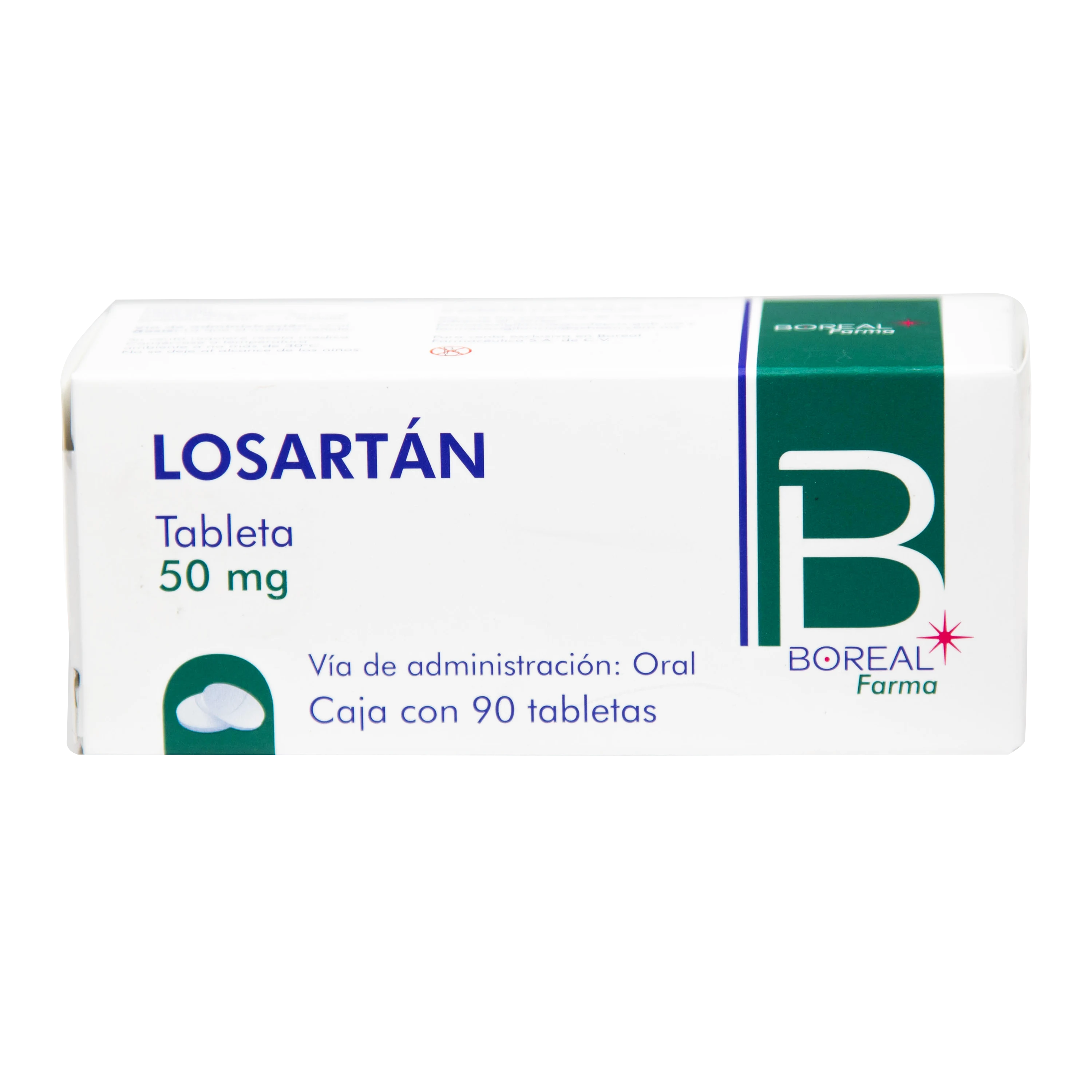 Boreal Farma Losartan Potásico 50 Mg Con 90 Tabletas - Compra en Prixz