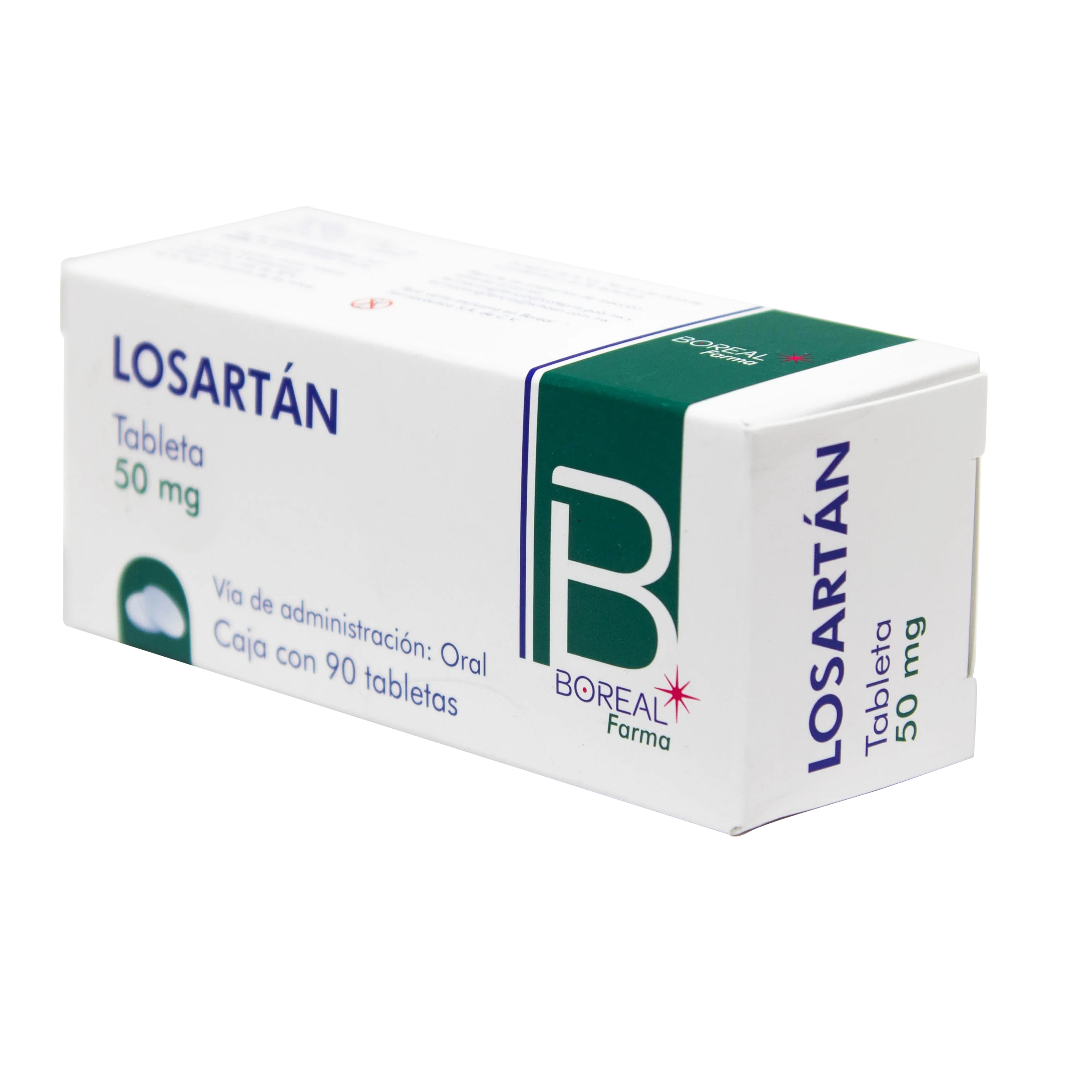 Boreal Farma Losartan Potásico 50 Mg Con 90 Tabletas - Compra en Prixz