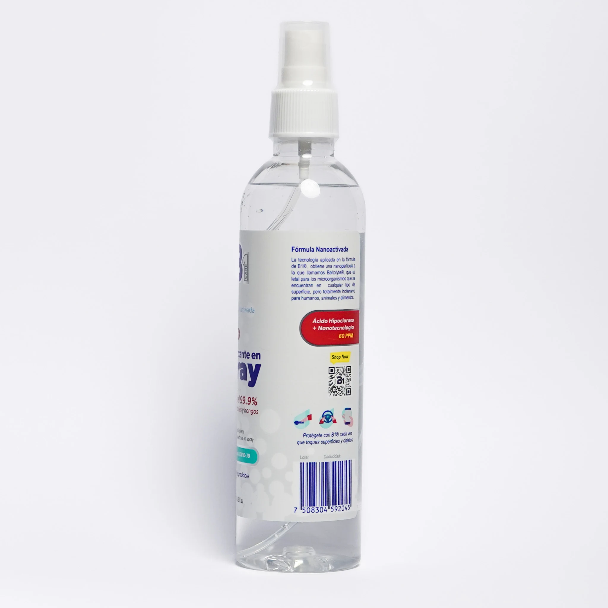 B1 Care Desinfectante En Spray 250 Ml - Farmacia Prixz