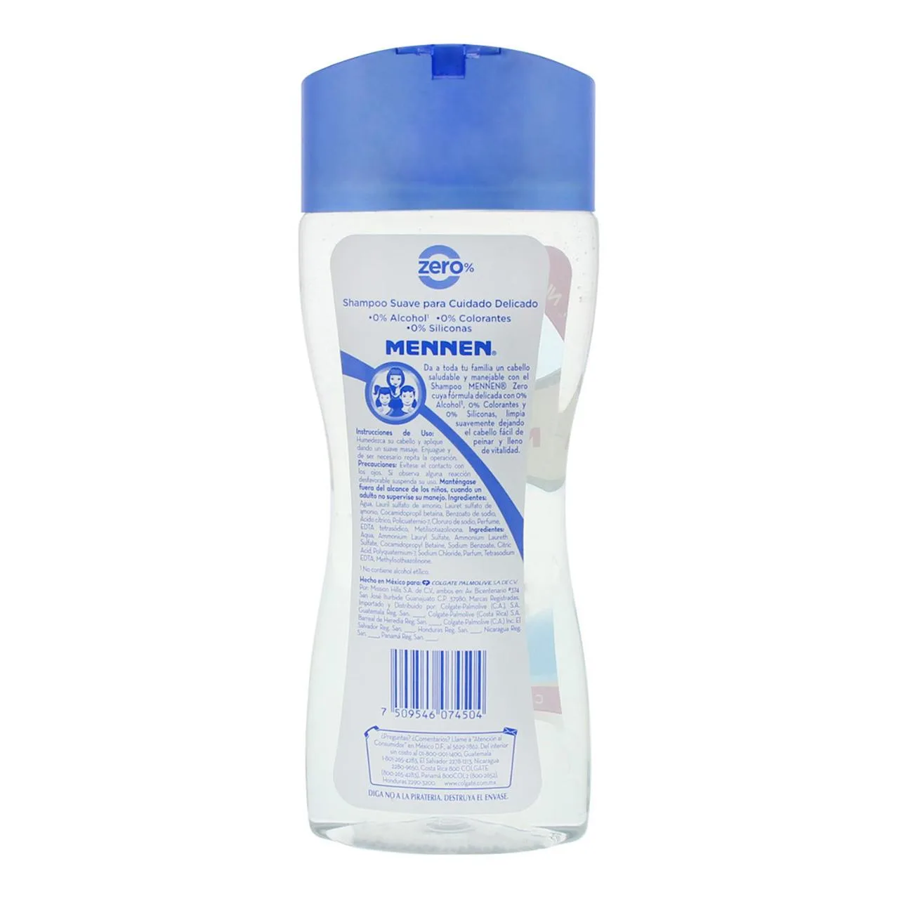 Mennen Shampoo Suave Zero Con 400 Ml - Compra en Prixz