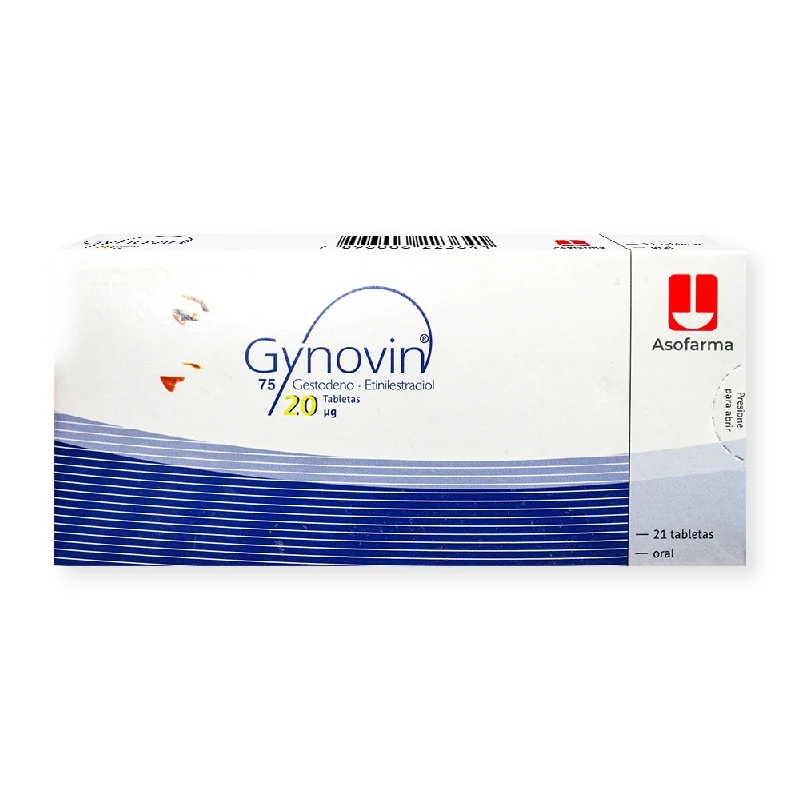 Gynovin 75/20 Mcg Con 21 Tabletas - Compra en Prixz