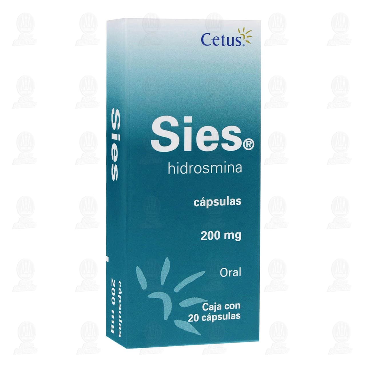 Comprar Sies 200mg 20 Cápsulas - Farmacia Prixz