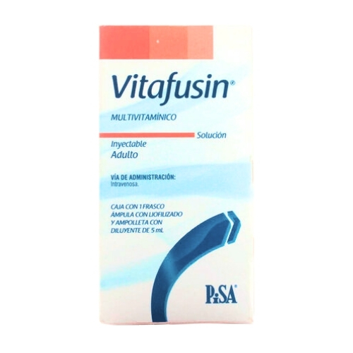 Vitafusin Multivitamínico Adulto – Suplemento alimenticio inyectable