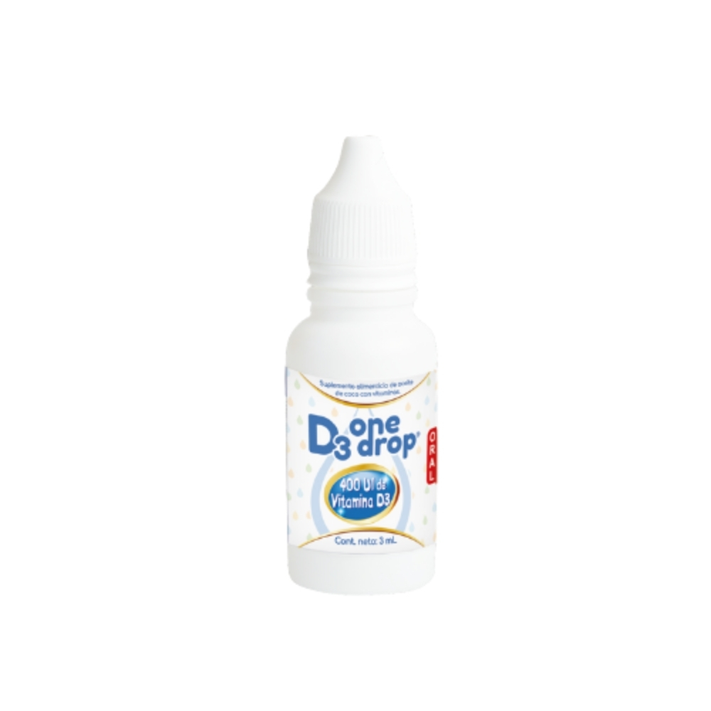 One Drop D3 Gotas 3 mL – Suplemento de vitamina D3