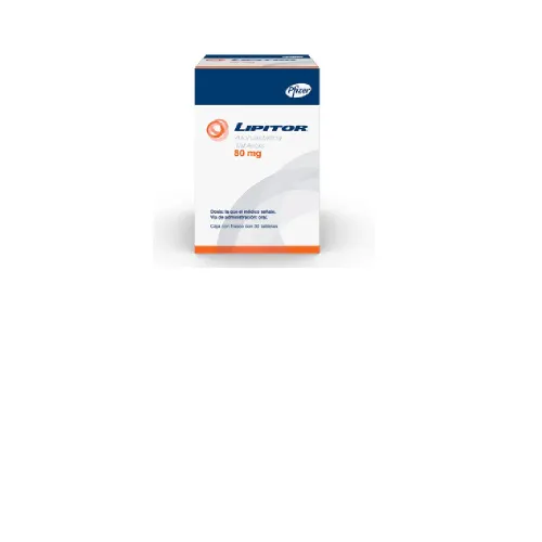 Lipitor Atorvastatina 80 Mg Con 30 Tabletas | Farmacia Online Prixz