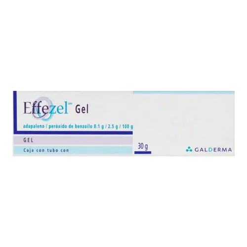 Effezel Gel 30 g para acné inflamatorio leve a moderado