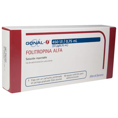 Gonal-f folitropina alfa 450 ui con 1 cartucho prellenado - Farmacia a ...