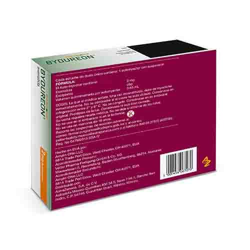 Bydureon 2 mg AI 4X1 Pluma - Tratamiento de la diabetes