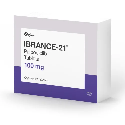 Ibrance-21 100 Mg Con 21 Tabletas - Farmacia a domicilio