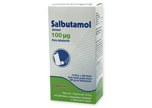 Salbutamol 100 Mcg Suspensión En Aerosol Para Inhalación Con 200 Dosis Prixz Farmacia Online