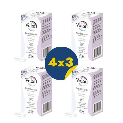Oferta Pack De 4 - Valait 7.5 Mg C/30 Cápsulas (Suplemento) en Prixz.com