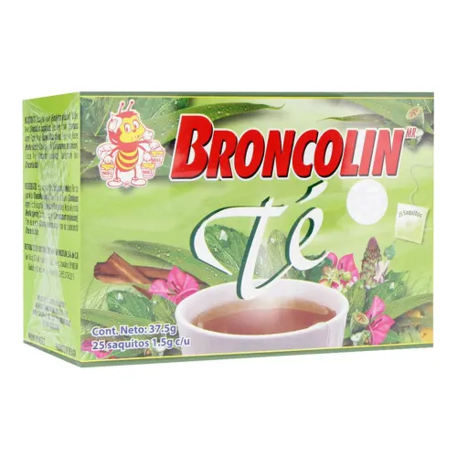 Broncolin Té Herbal 25 Sobres en Prixz.com