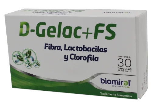 Compra D-Gelac+Fs Suplemento Alimenticio Con 30 Cápsulas en Oferta