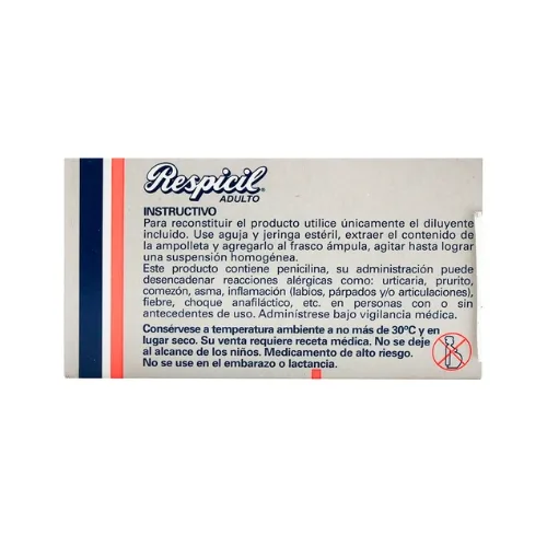 RESPICIL Inyectable Ampolleta 2 ML – Infectología