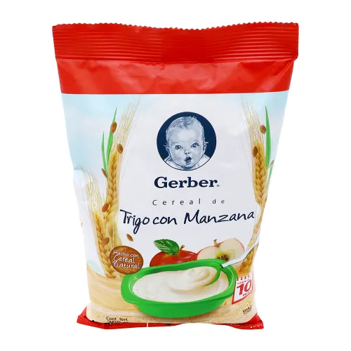 Gerber cereal etapa 3 trigo con manzana 300 gr - Farmacia a domicilio