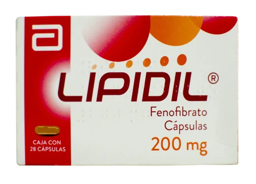 Lipidil 200 Mg Con 28 Cápsulas | Farmacia Online Prixz