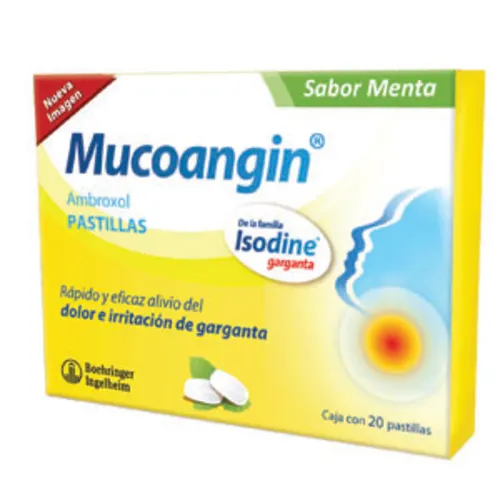 Mucoangin menta pastilla 20 - Farmacia a domicilio