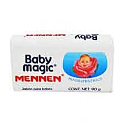 Jabón para bebé mennen baby magic en barra 90 gr. - Compra en Prixz
