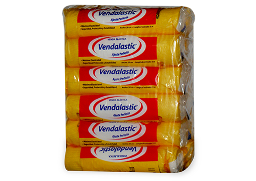 Vendalastic Venda Elástica De 20Cmx5 M Con 12 Piezas - Compra en Prixz