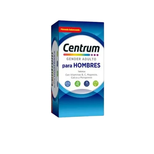 Centrum Gender+50 Hombre Multivitamínico Con 60 Tabletas - Compra en Prixz