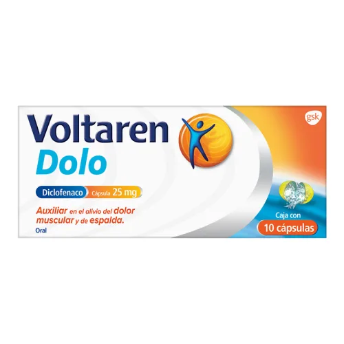 VOLTAREN DOLO 25 MG – Dolor inflamatorio