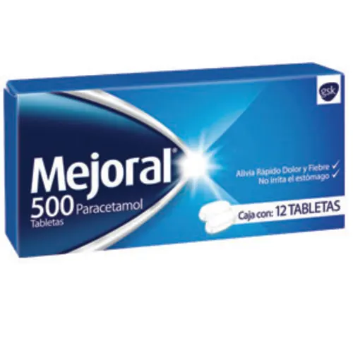 Mejoral 500Mg 12 Tabletas - Compra en Prixz