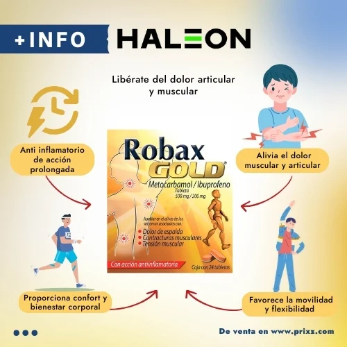 ROBAX GOLD TABLETA C24 – Espasticidad muscular