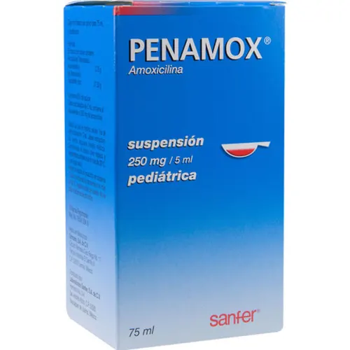 Comprar Penamox Pediátrico 250 Mg Suspensión 75 Ml en Farmacia Prixz